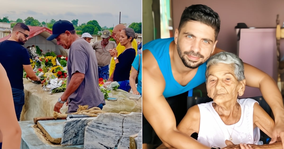 Alejandro Cuervo despide a su abuela Edelmira a los 90 años